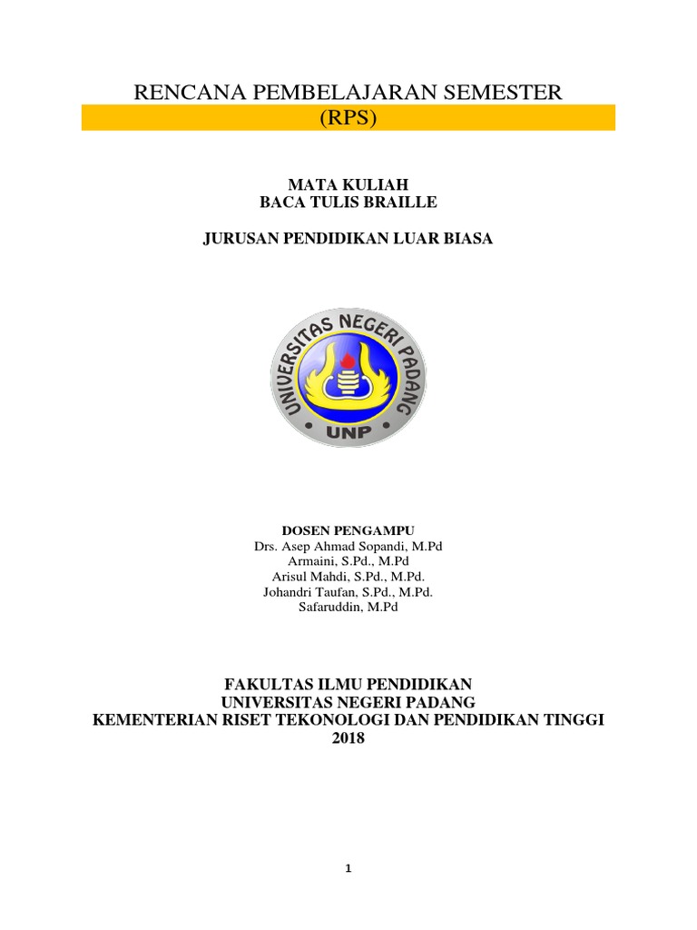Huruf-Huruf Braille | PDF