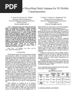Fringing Fields in Microstrip Antennas | PDF | Antenna (Radio ...
