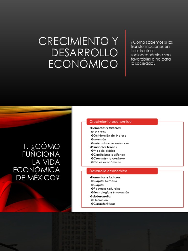 Crecimiento y Desarrollo Economico | PDF | Producto Interno Bruto | La política fiscal