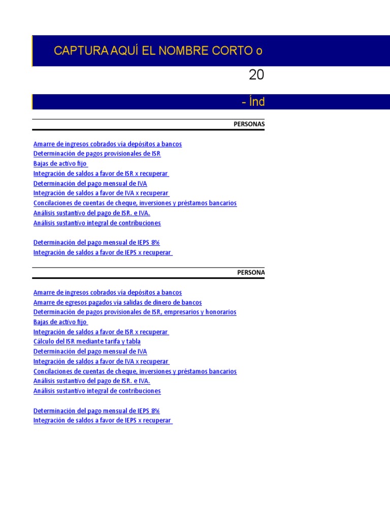 Papeles de Trabajo 2020 PM y PF | PDF | Impuesto sobre la renta | Bancos