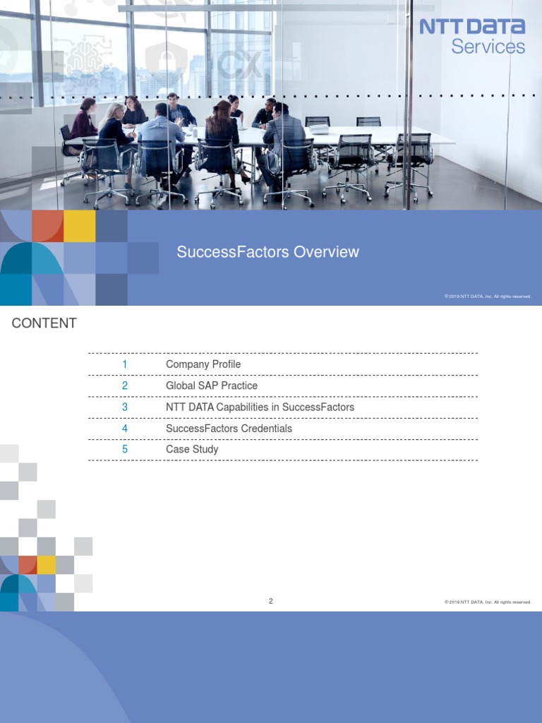 NTT DATA-SF Capabilities | PDF | Sap Se | Internet Of Things