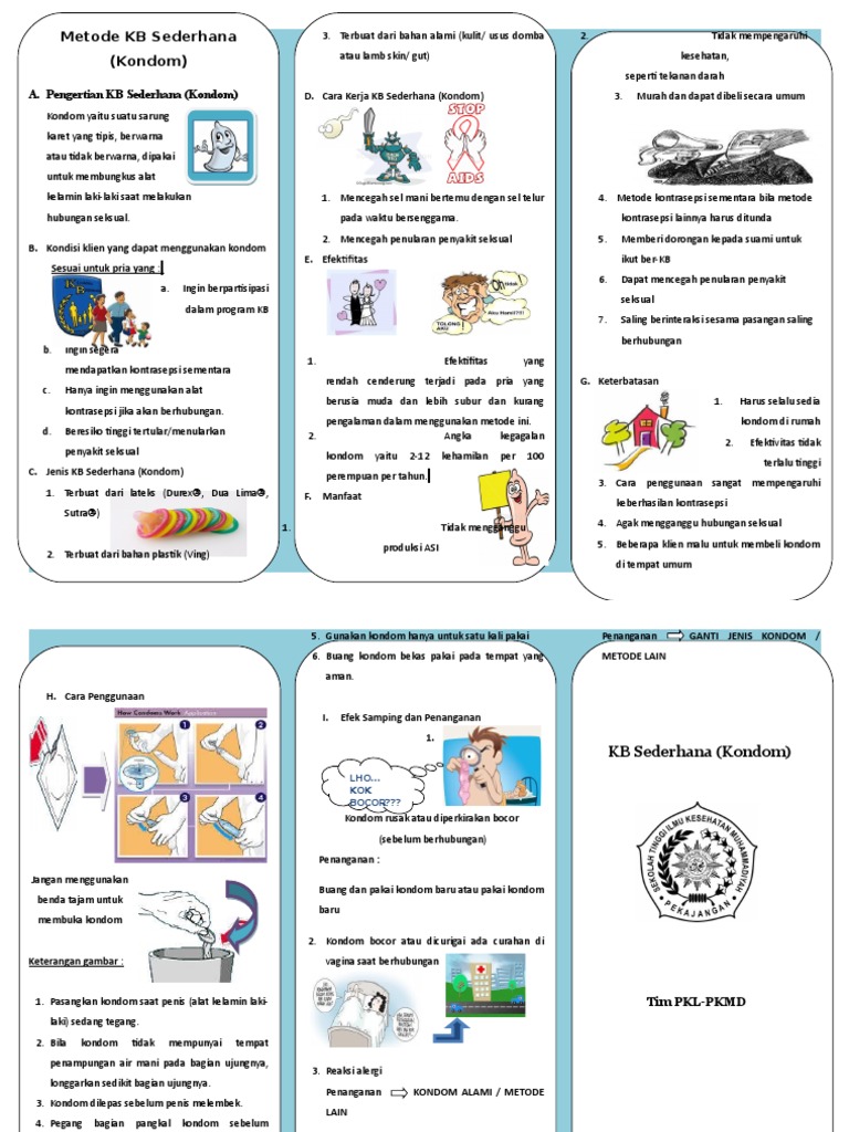 Leaflet Kondom | PDF