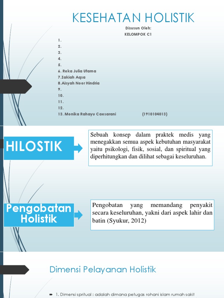 Kesehatan Holistik | PDF