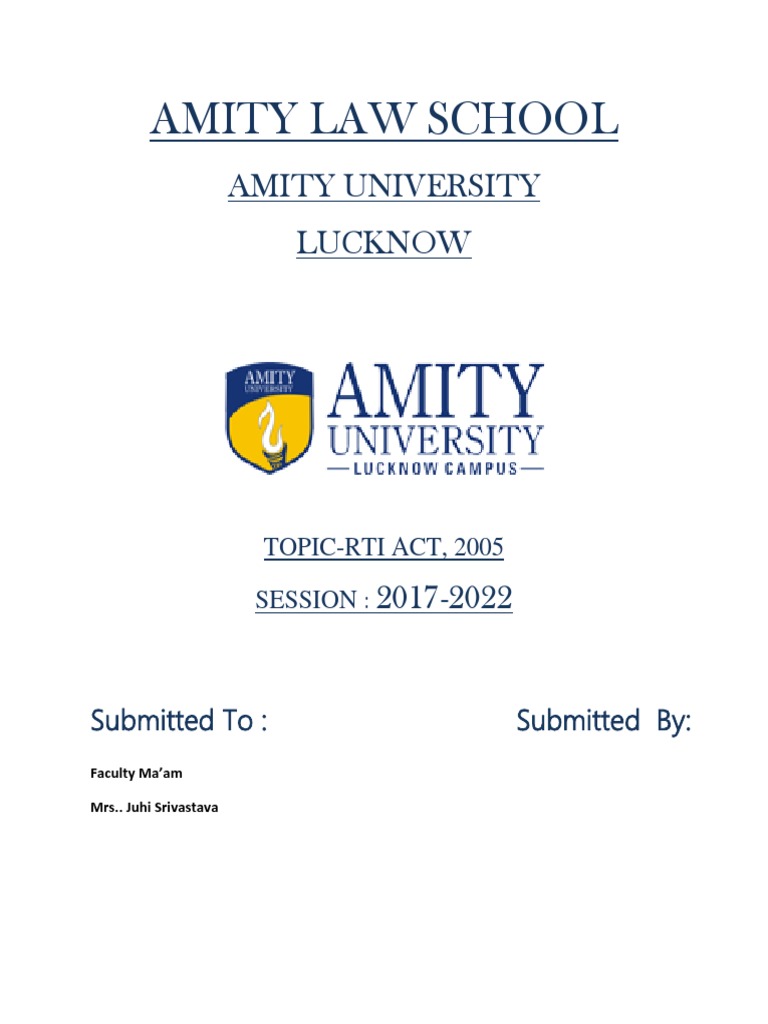 Rti Project | PDF | Freedom Of Information Laws By Country | Government Information