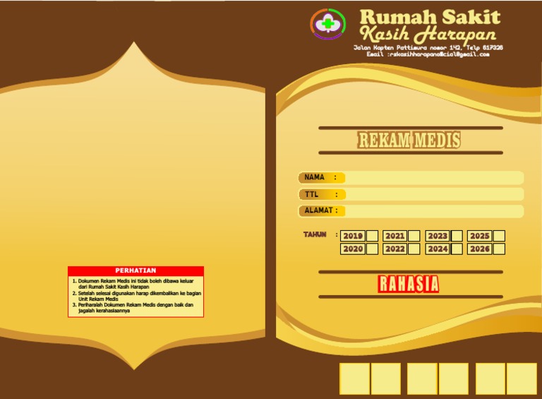 Desain MAP Rekam Medis | PDF