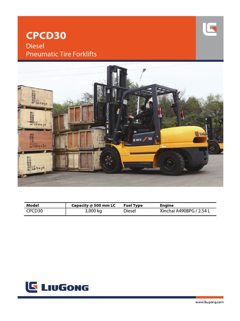 CPCD30 | PDF | Tire | Forklift