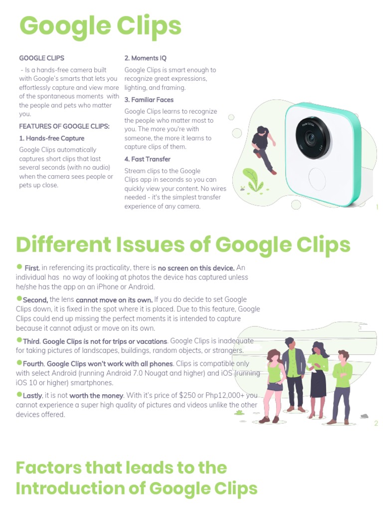 STS - Ethical Dilemma (Google Clips) | PDF | Camera | Android ...