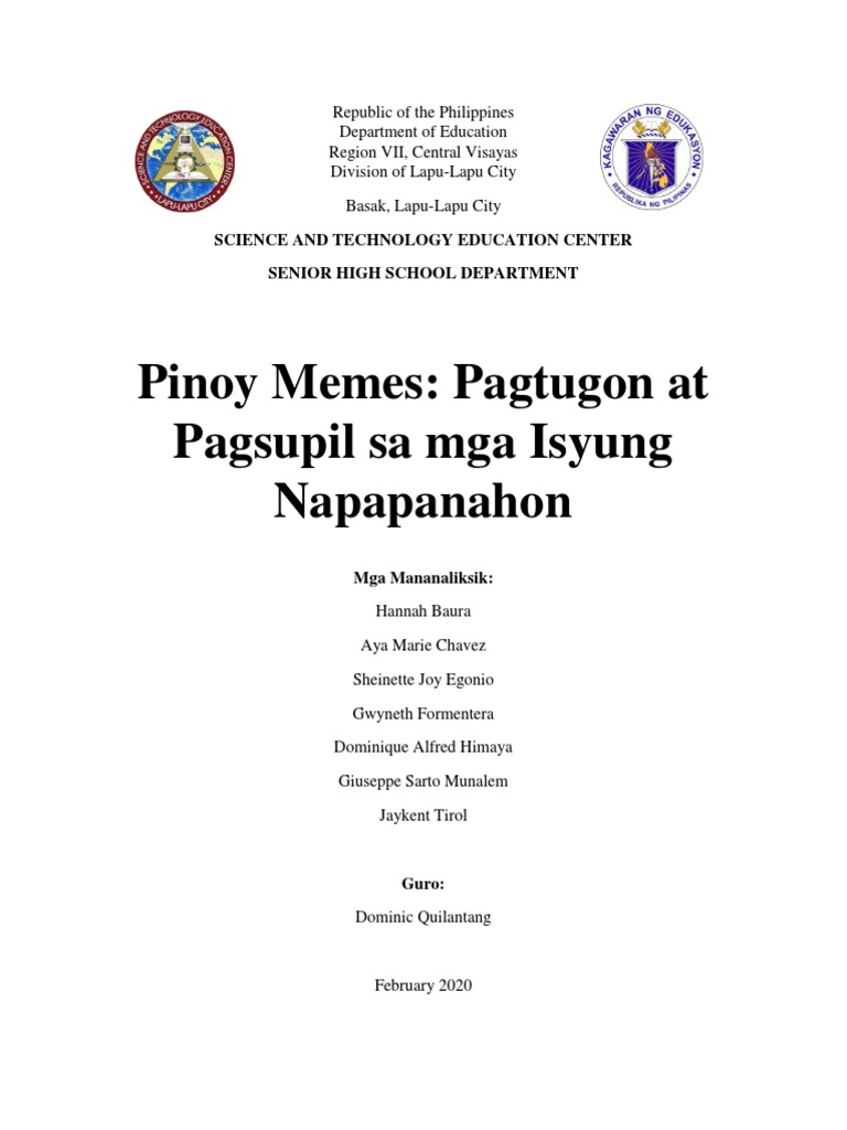 Pinoy Memes | PDF