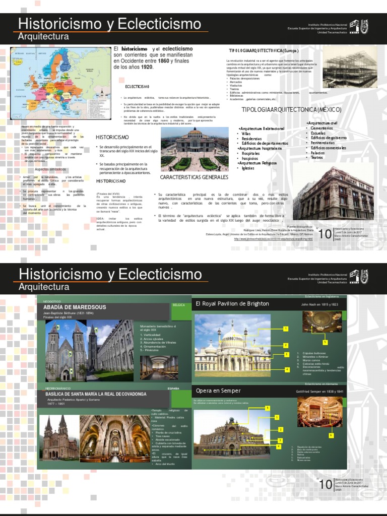 Historicismo y Eclecticismo | PDF | Arquitectura gótica | Diseño ...