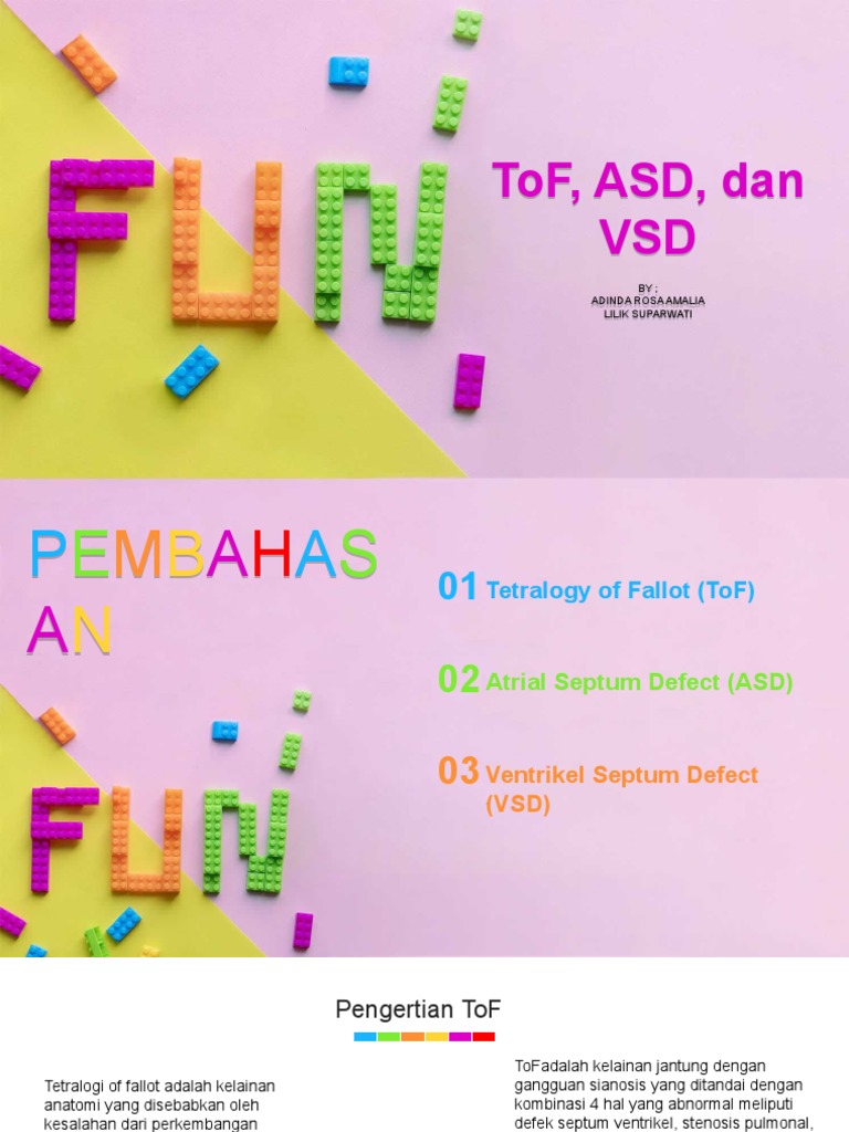 Tof, VSD, Asd | PDF