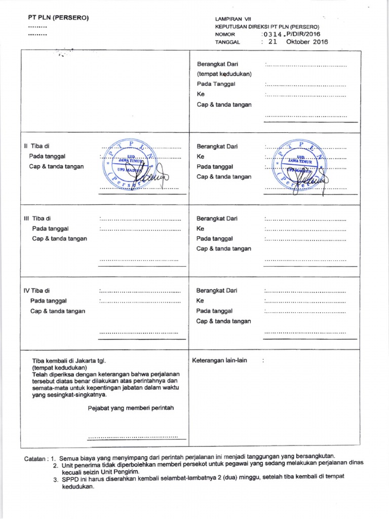 SPPD TTD Berwarna | PDF