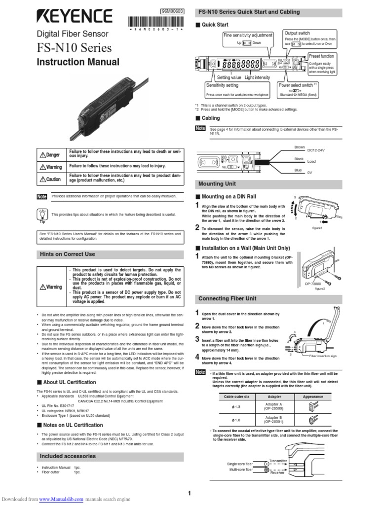 FSN 11 N | PDF | Switch | Programmable Logic Controller