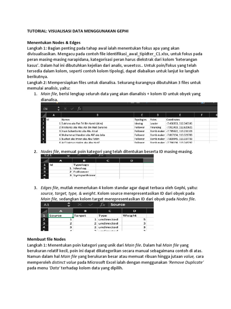 Gephi Tutorial | PDF