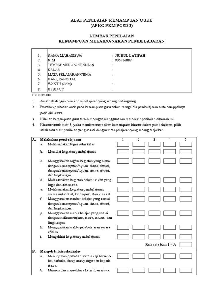 Apkg 1 Dan 2 - PKM Ut | PDF