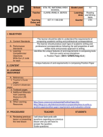 Lesson Plan in Reading and Writing 11 | PDF | Argument | Essays