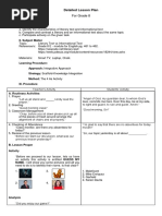 EDITED A Detailed Lesson Plan in English 4F 2 F | PDF | Learning | Mood (Psychology)
