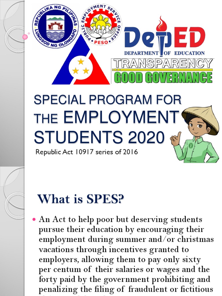What Is Spes | PDF | Unemployment Benefits | Employment
