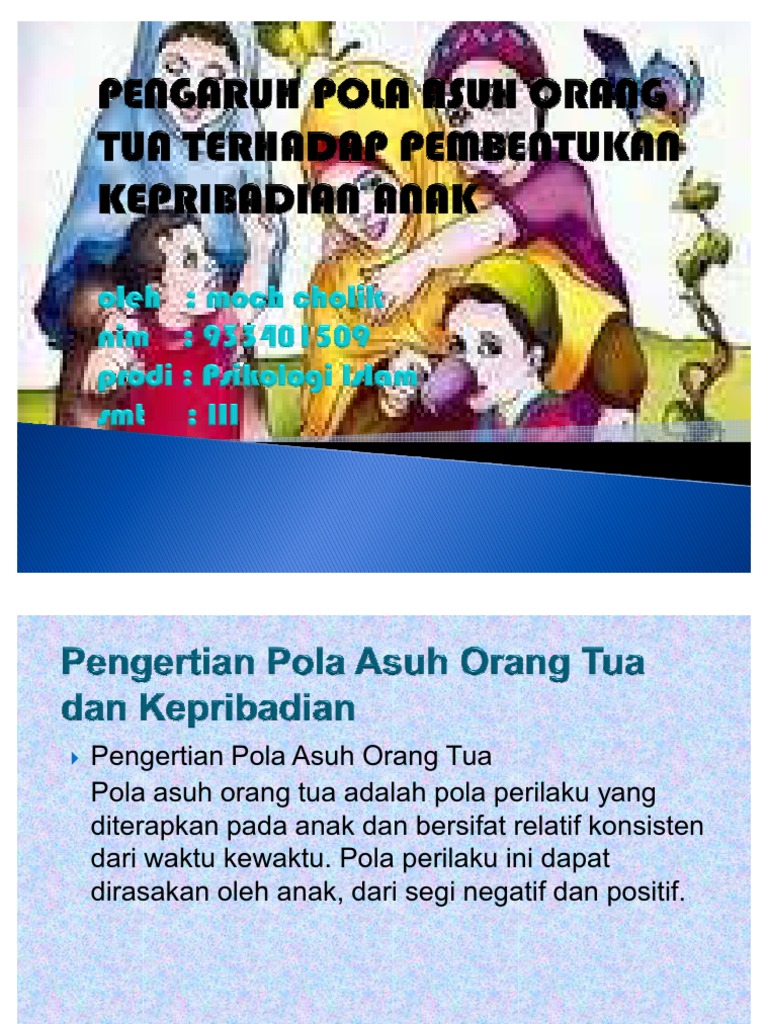 Pengaruh Pola Asuh Orang Tua | PDF