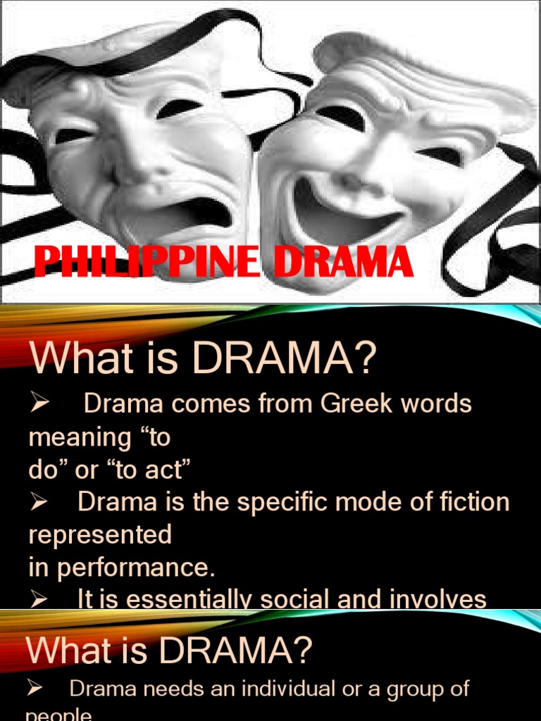 Philippine Drama | PDF | Philippines