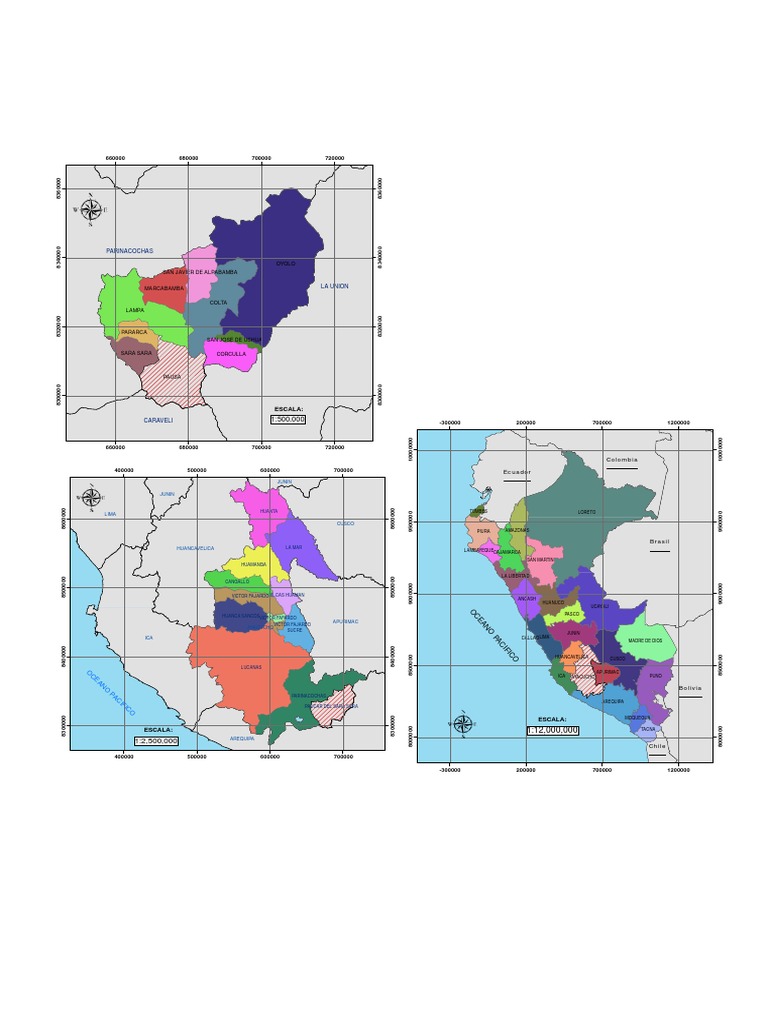 Mapas Limitacion de Pausa | PDF | América del Sur | Perú
