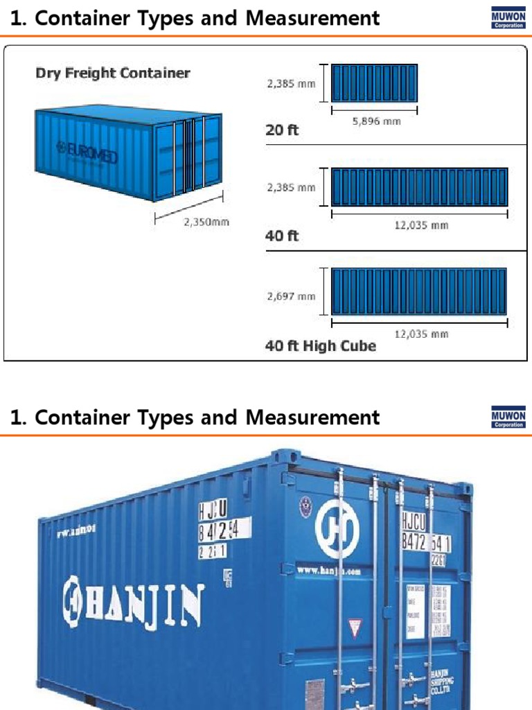 Container | PDF | Containerization | Cargo