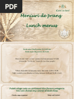 Meniu Axel Catering Detaliat | PDF