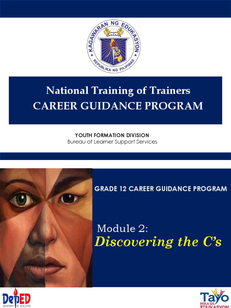 National Training of Trainers Career Guidance Program: Module 2 on ...
