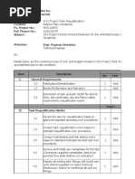 Sample Inspection and Test Plan ITP Form Template-40237 | PDF ...