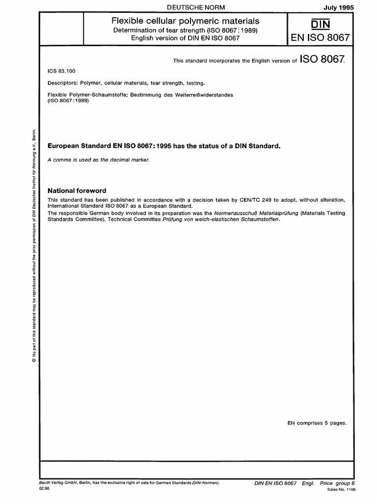 Iso 8067 | PDF