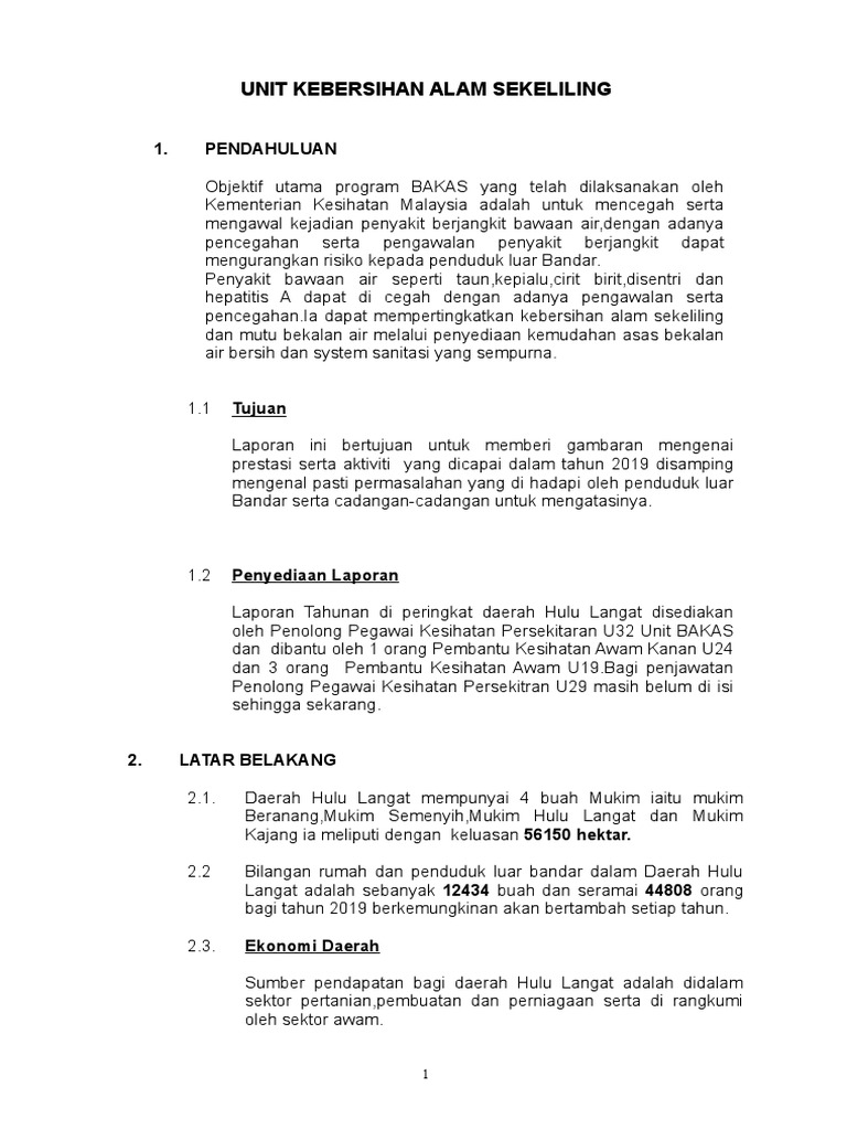 LAPORAN TAHUNAN BAKAS 2020 Wan Meng | PDF