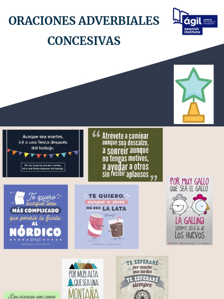 Oraciones Concesivas | PDF
