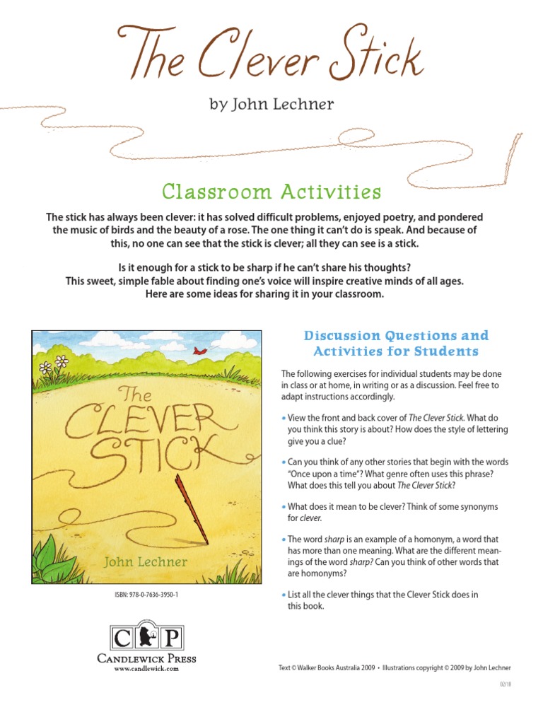 The Clever Stick Activity Kit | PDF | Psychological Concepts ...