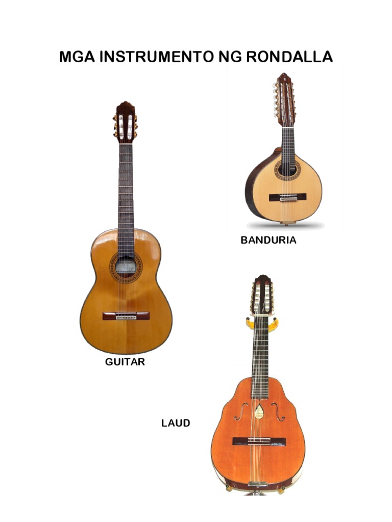 Mga Halimbawa NG Instrumento NG Rondalya Banda Pangkat Kawayan at ... Mga Halimbawa NG Instrumento NG Rondalya Banda Pangkat Kawayan at ...