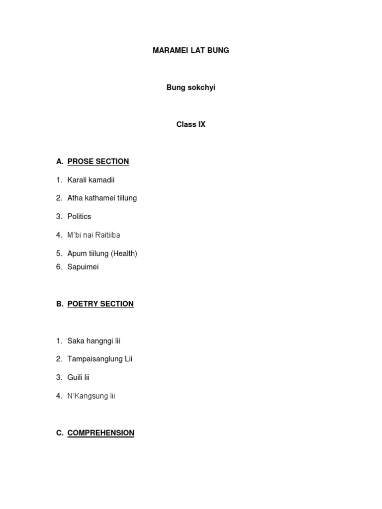 Class IX | PDF