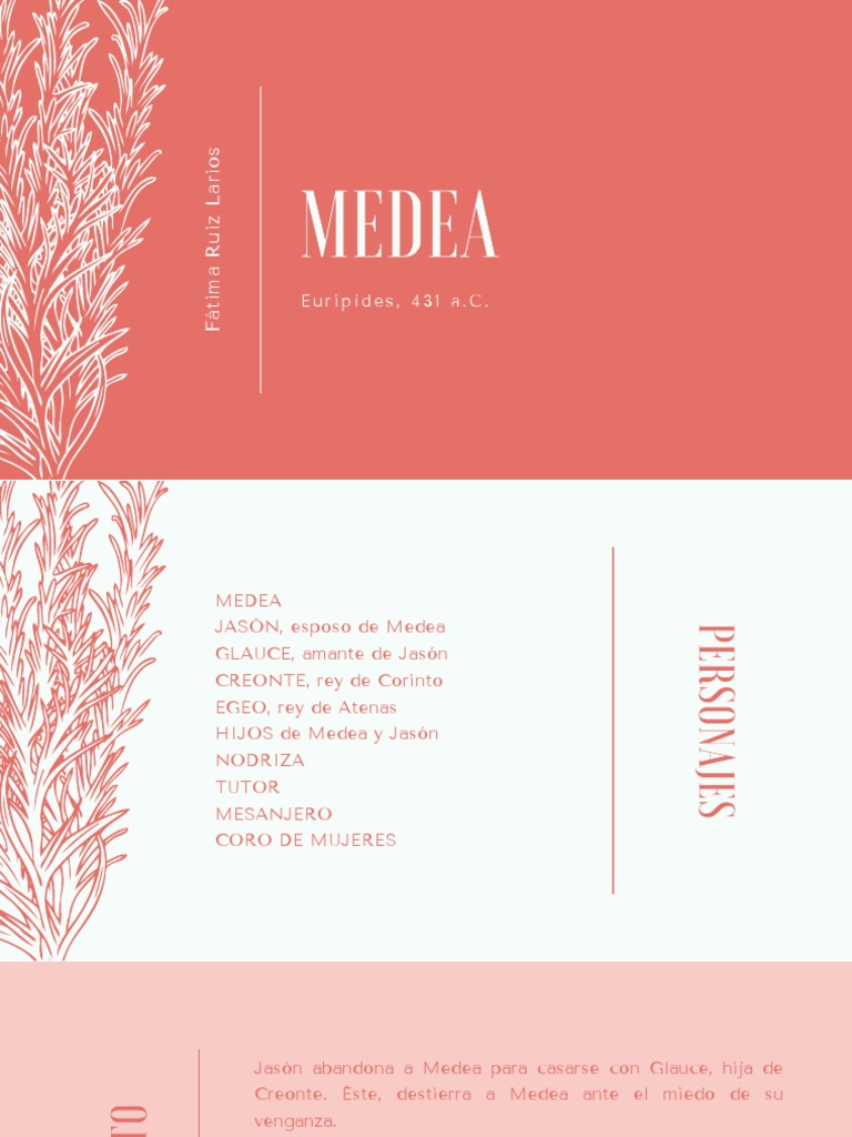 MEDEA | PDF | Poesía