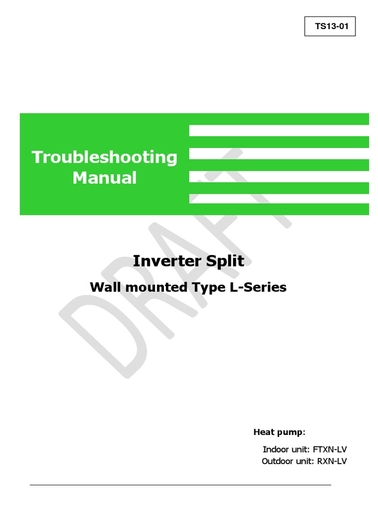 Service Manual Daikin FTXN L | PDF
