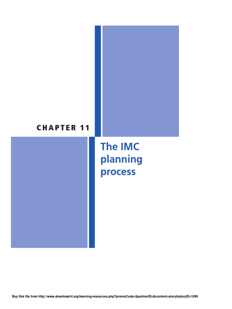 Pages From Chapter 11 The IMC Planning Process | PDF | Marketing ...
