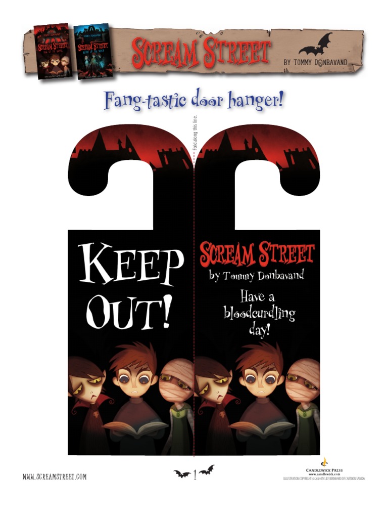 Scream Street Series Activity Kit | PDF | Horror Fiction | Leisure