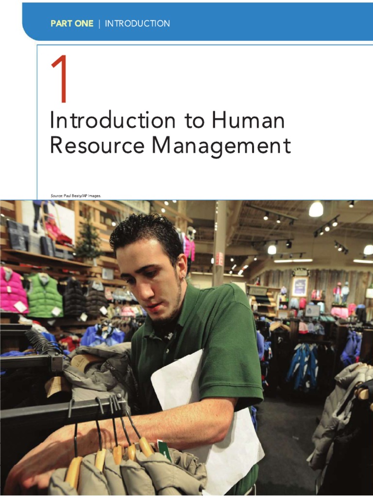 Dessler (2013) Ch1 - Introduction To HRM PDF | PDF