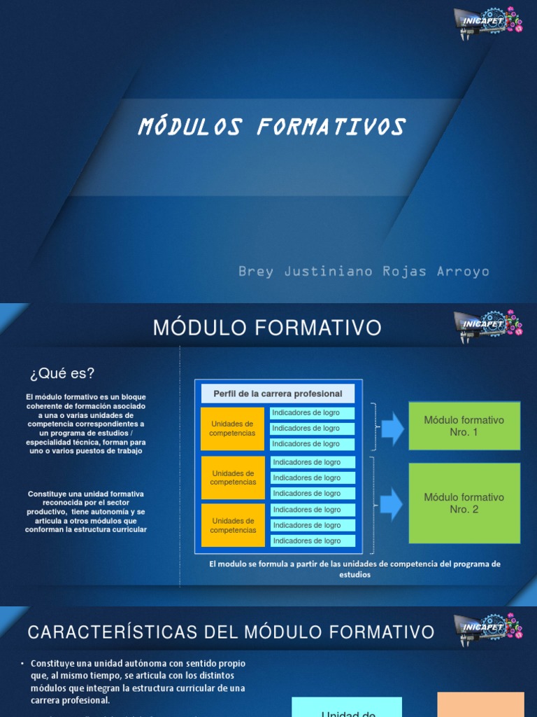 Modulos Formativos de Referencia | PDF | Computadoras
