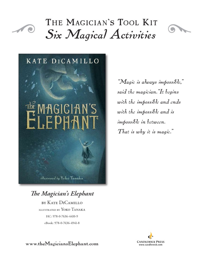 The Magician's Elephant Activity Kit | PDF