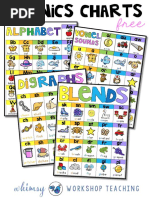 Colorful Illustrative Alphabet Flashcards | PDF