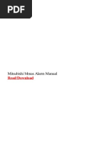 Mitsubishi Montero Sport Manual Guide | PDF | Diesel Engine | Diesel Fuel