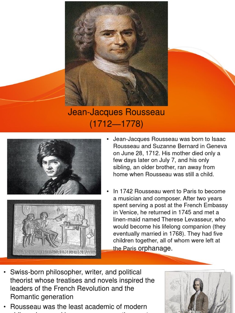 Rousseau: Life, Beliefs, and Influence | PDF