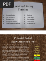 Literary Periods in American Literature | PDF | Romanticism