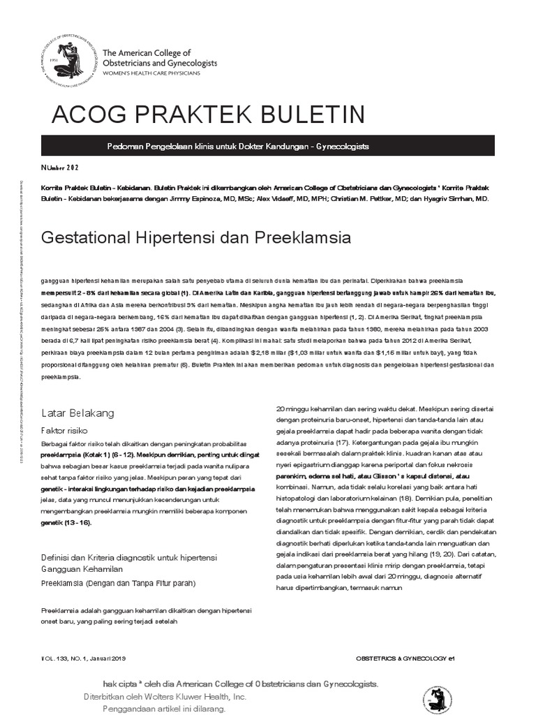 ACOG Practice Bulletin No 202 Gestational.49.en - Id | PDF