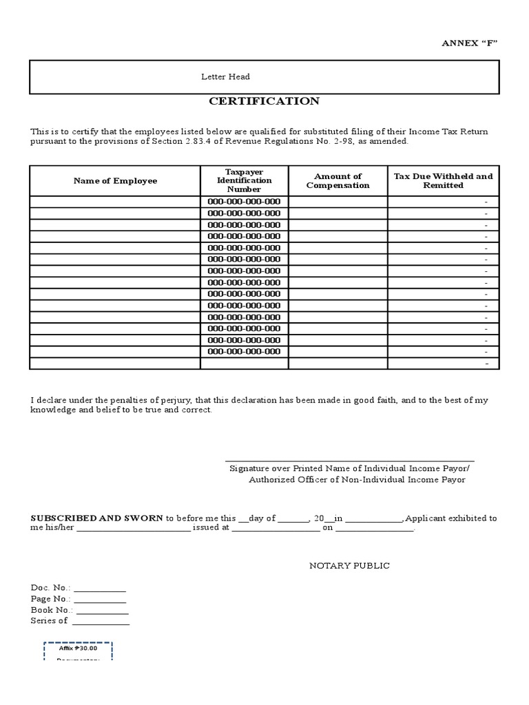 2316 Annex F | PDF