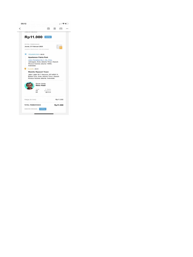 Nota Gocar PDF | PDF