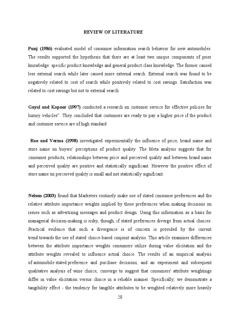 4 Sem Review | PDF | Economics | Customer Satisfaction