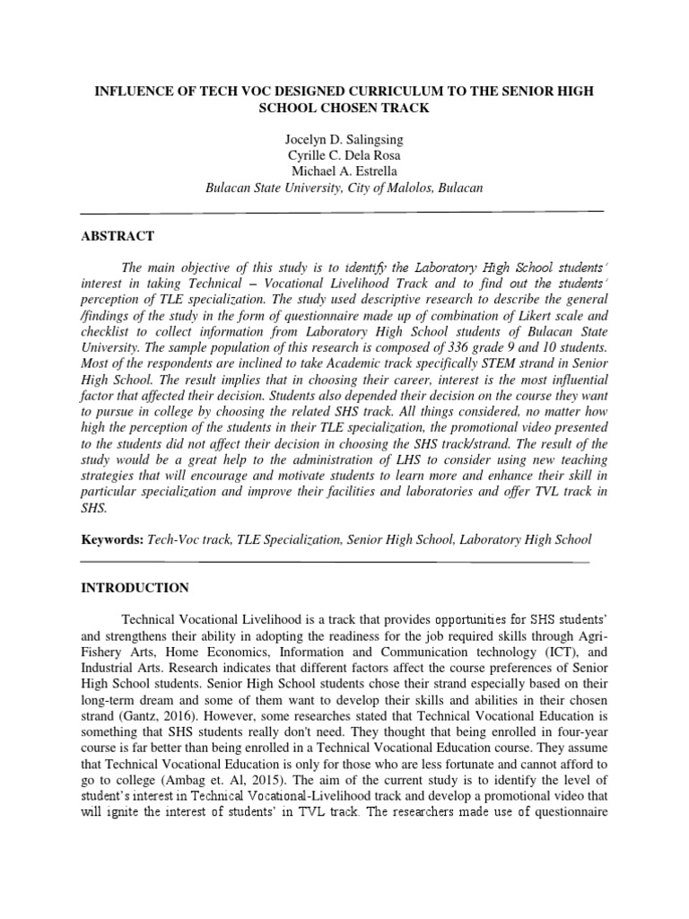 Sample Imrad Format | PDF